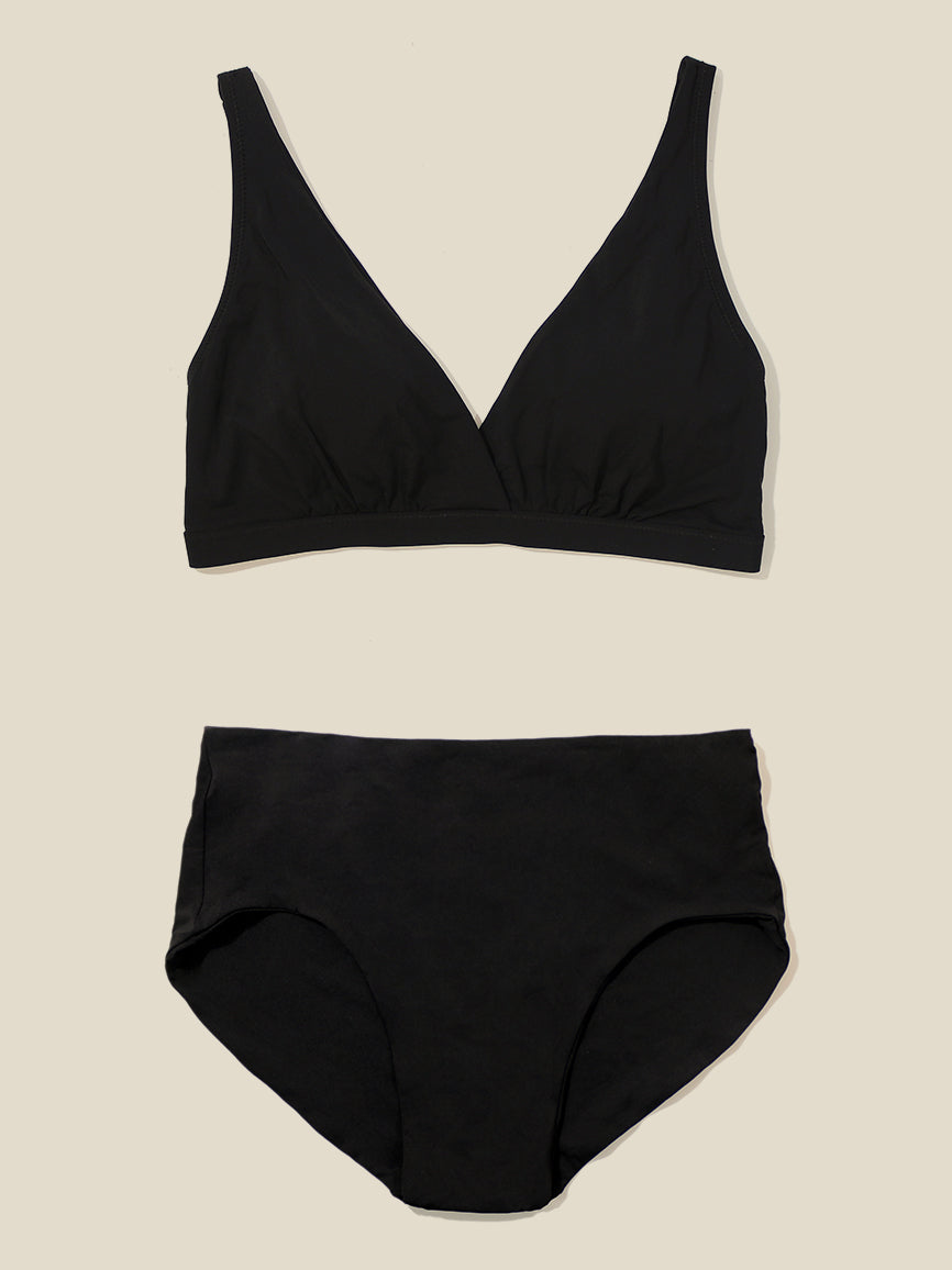 Ruched Bow One Piece Swimsuit Florence Orange | Hanky Panky