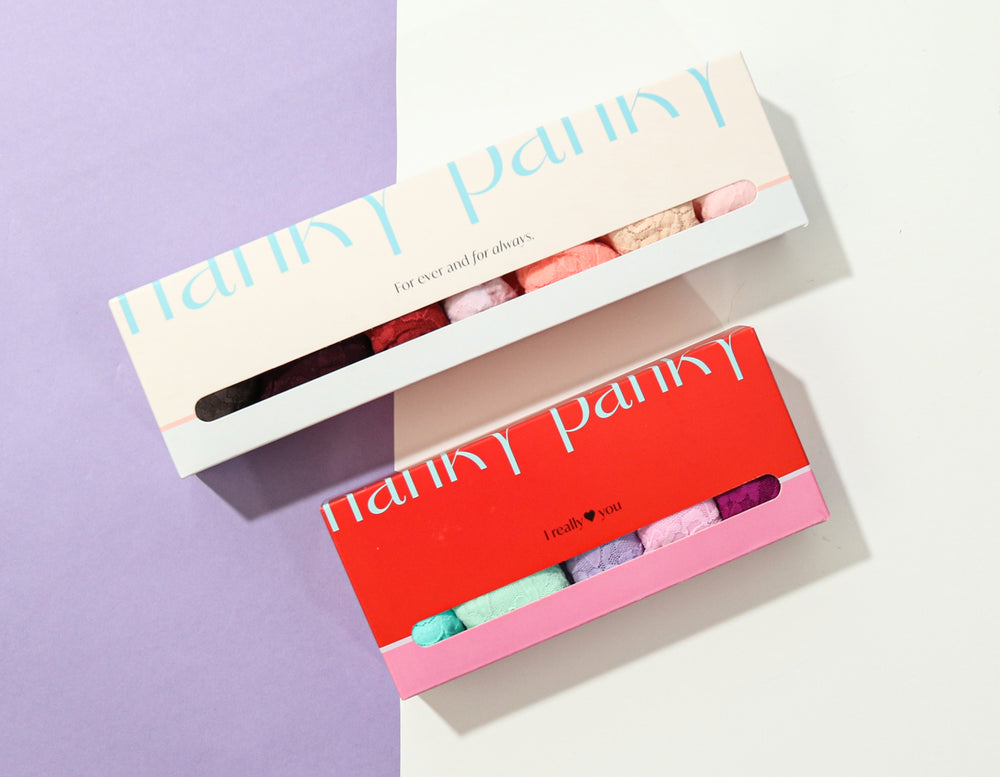 Underwear Pack, Panties & Thong Set, Bundle Gift | Hanky Panky