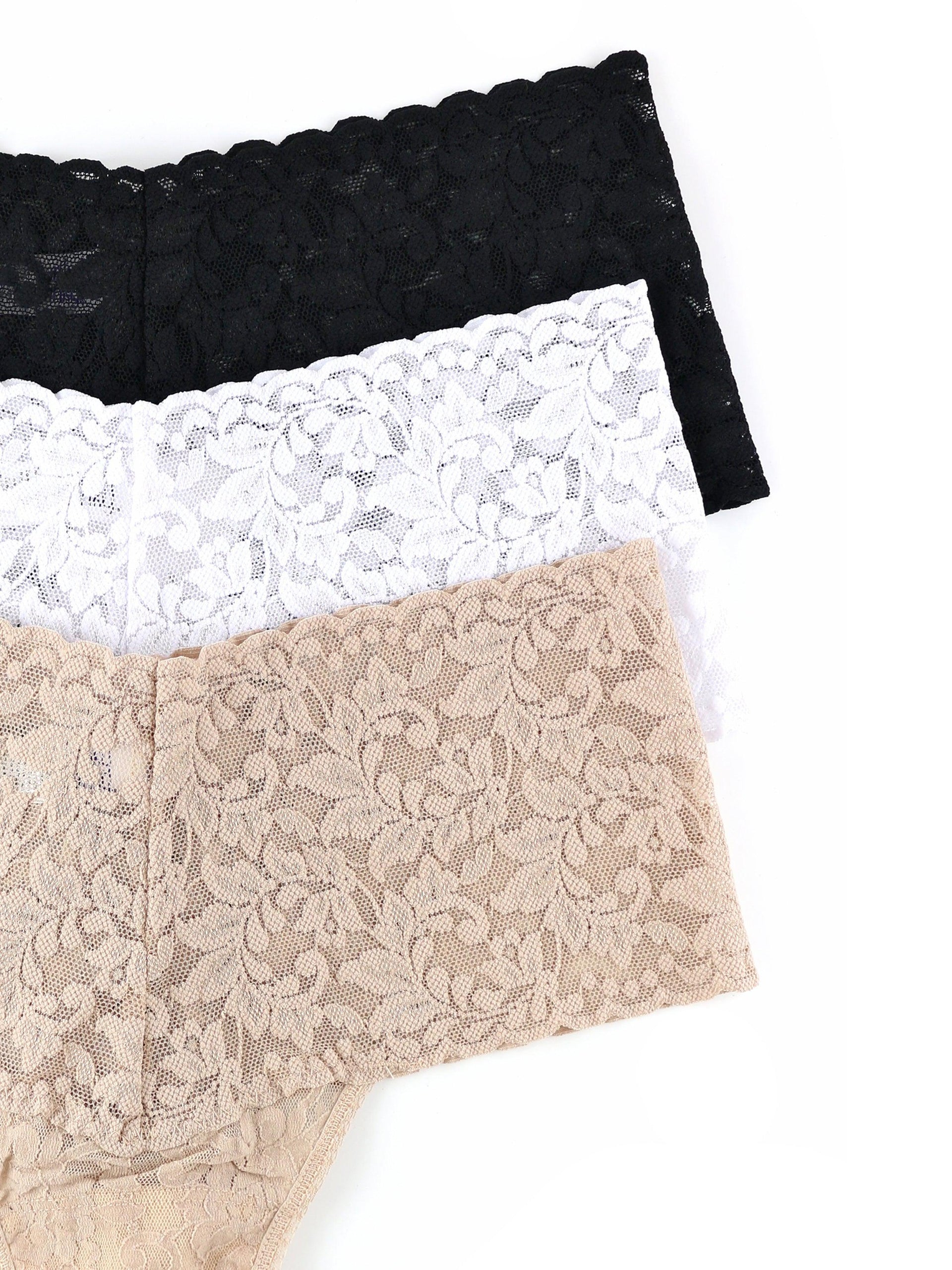 3 Pack Retro Lace Thong | Hanky Panky® | Hanky Panky