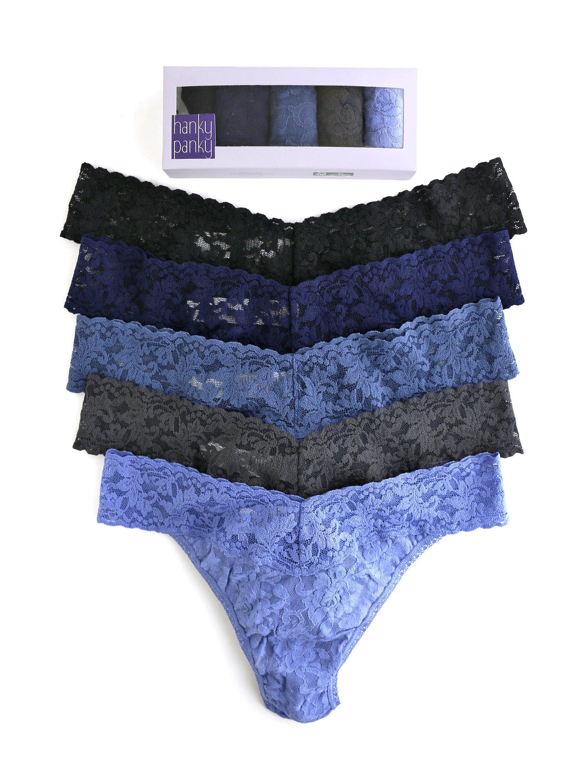Multi-Packs Original Rise Thong Panties | Hanky Panky