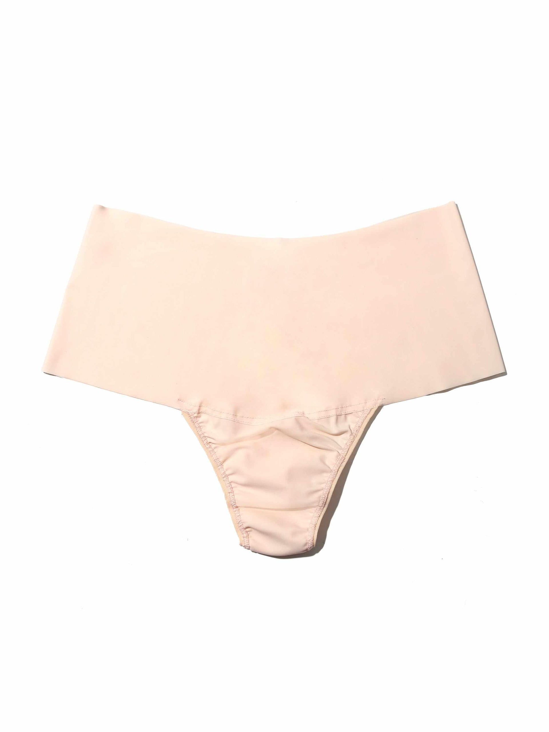 BreatheSoft® High Rise Thong Vanilla | Hanky Panky