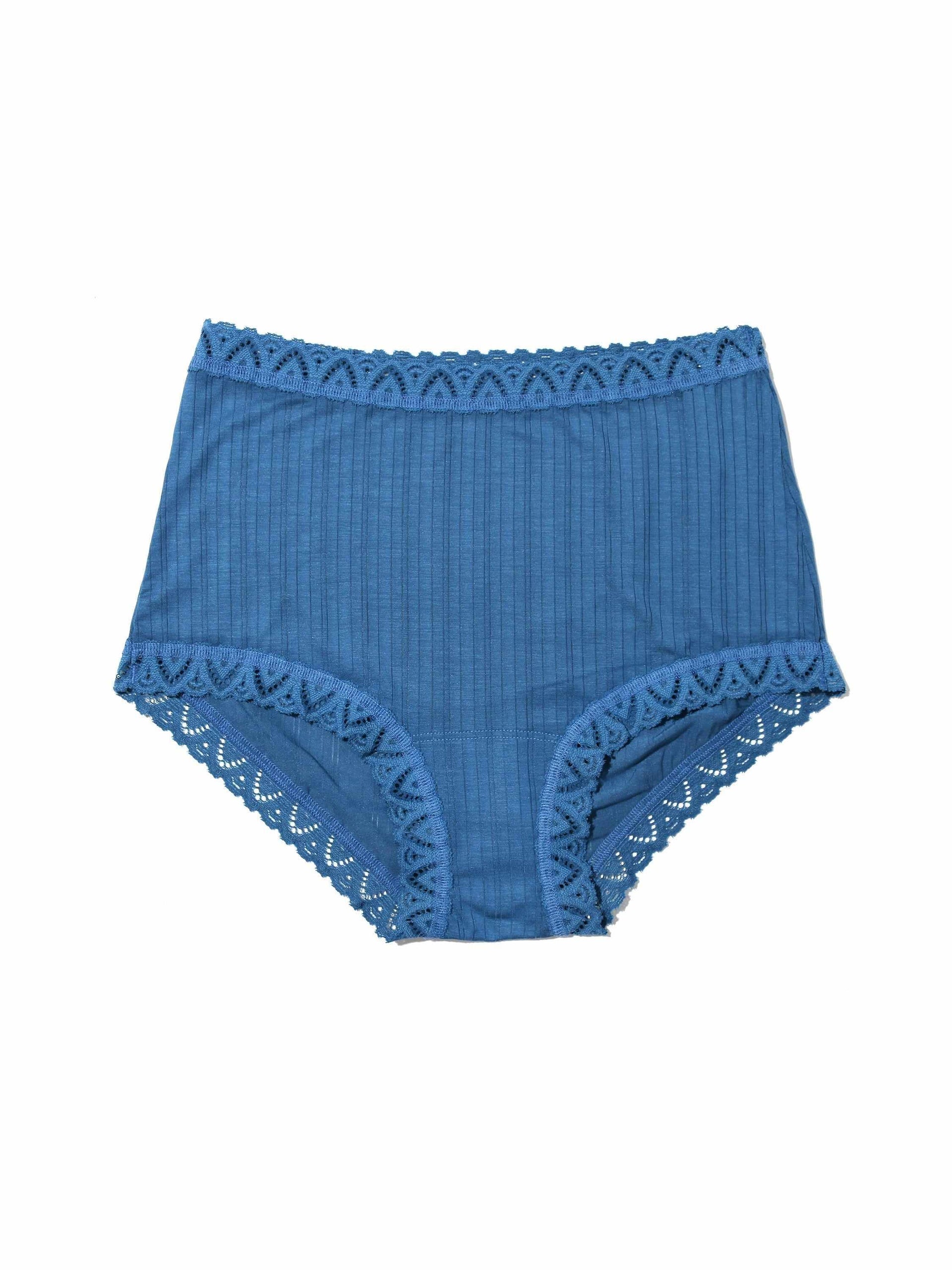 MellowLuxe™ High Rise Boyshort Storm Cloud Blue Sale | Hanky Panky