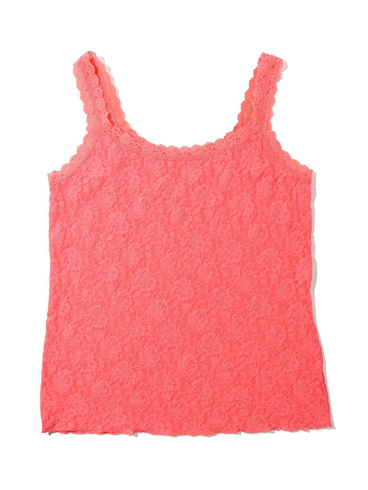 Plus Size Signature Lace® Classic Cami Courageous Coral Sale | Hanky Panky