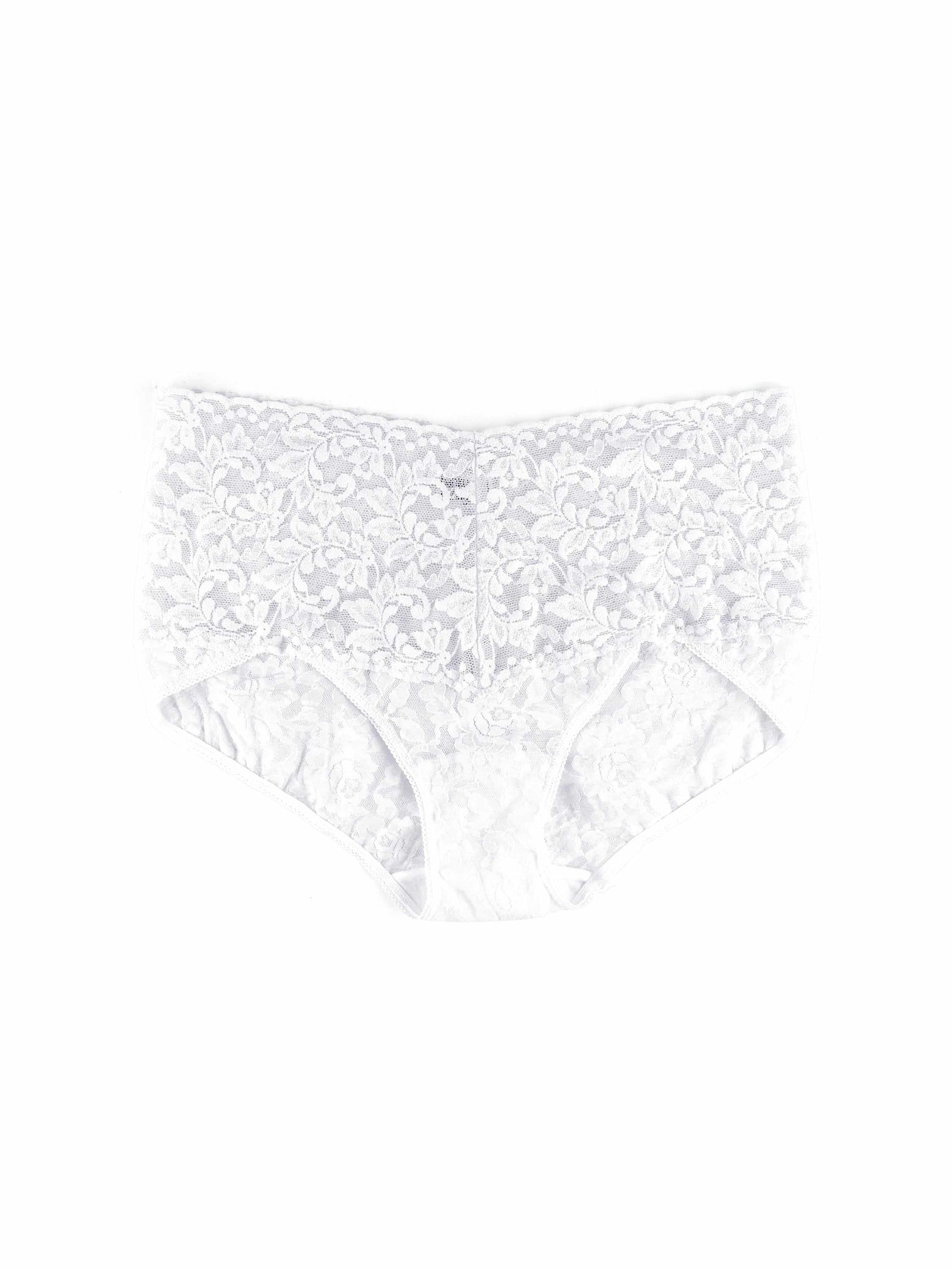 Retro Lace V-Kini White | Hanky Panky