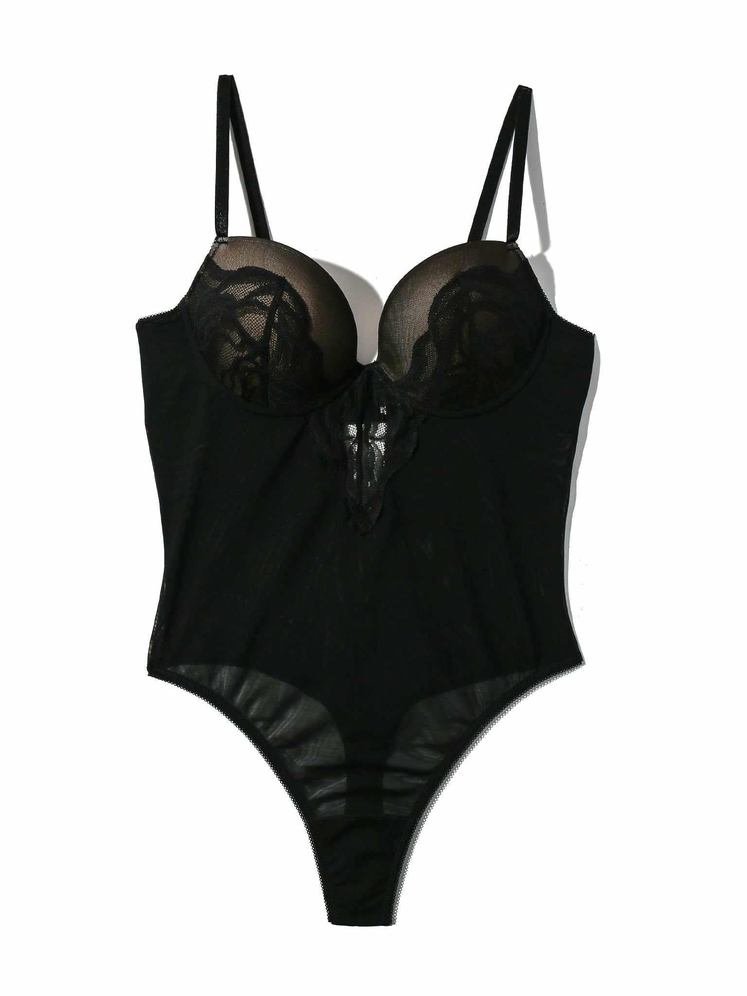 &oh™ Dark Romance Underwire Bodysuit Black Sale | Hanky Panky