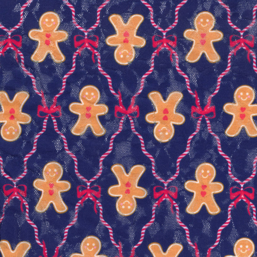 Printed Signature Lace® Original Rise Thong Festive Gingerbread Cookie ...